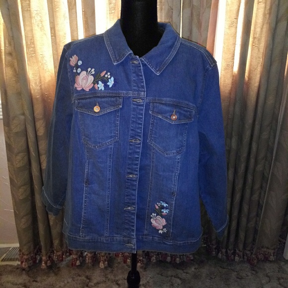 Denim&Co | Jackets & Coats | Denim Company Jean Jacket | Poshmark